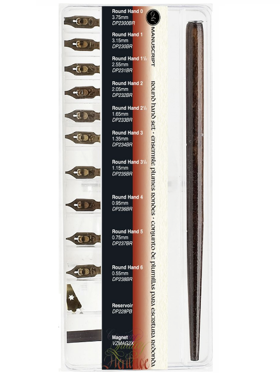 Manuscript Round Hand Set – East Coast Calligraphy