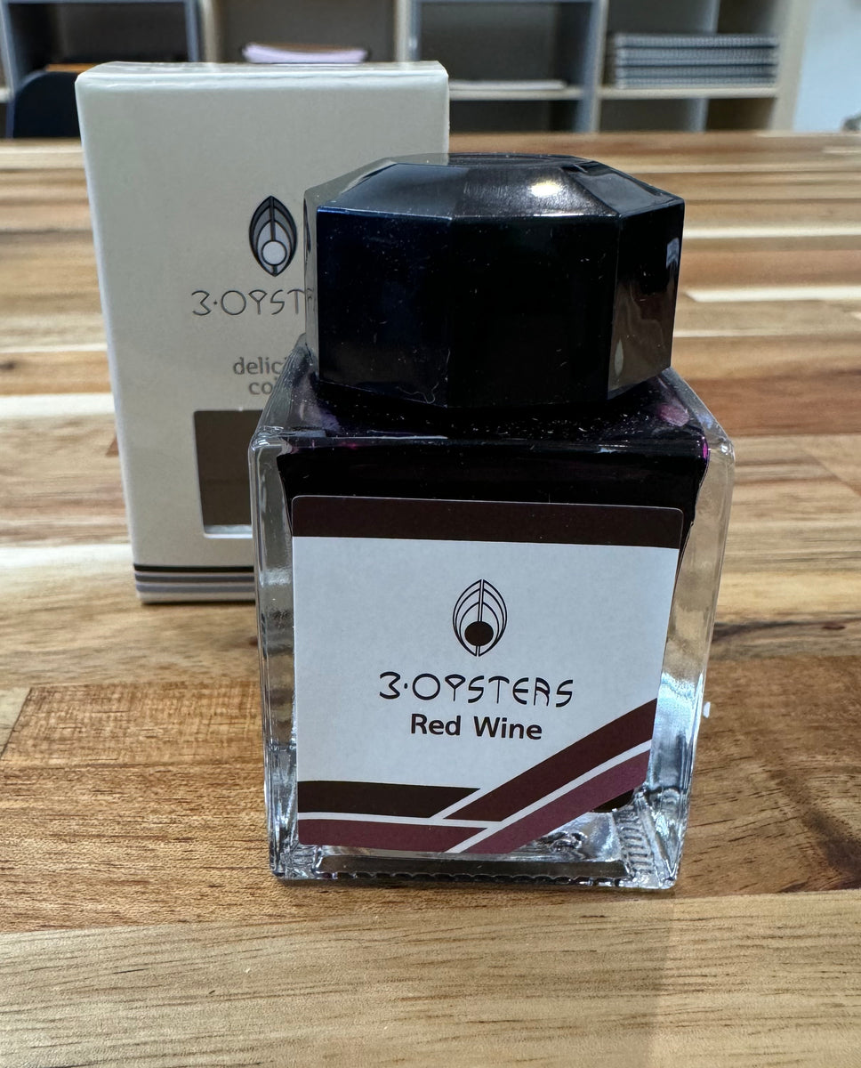 3 Oysters Fountain Pen Ink (Delicious Colors) 38ml – East Coast Calligraphy