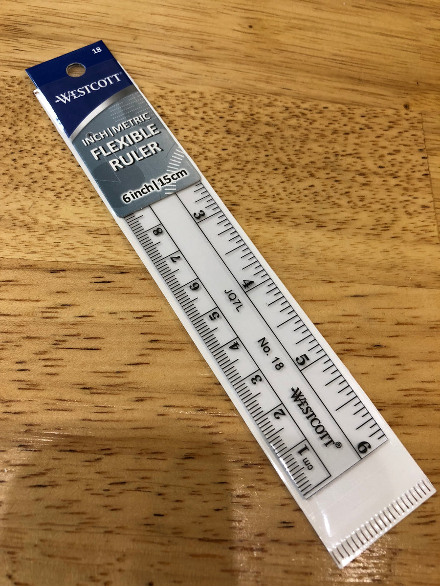 Ruler 6" Flexible Westcott – East Coast Calligraphy